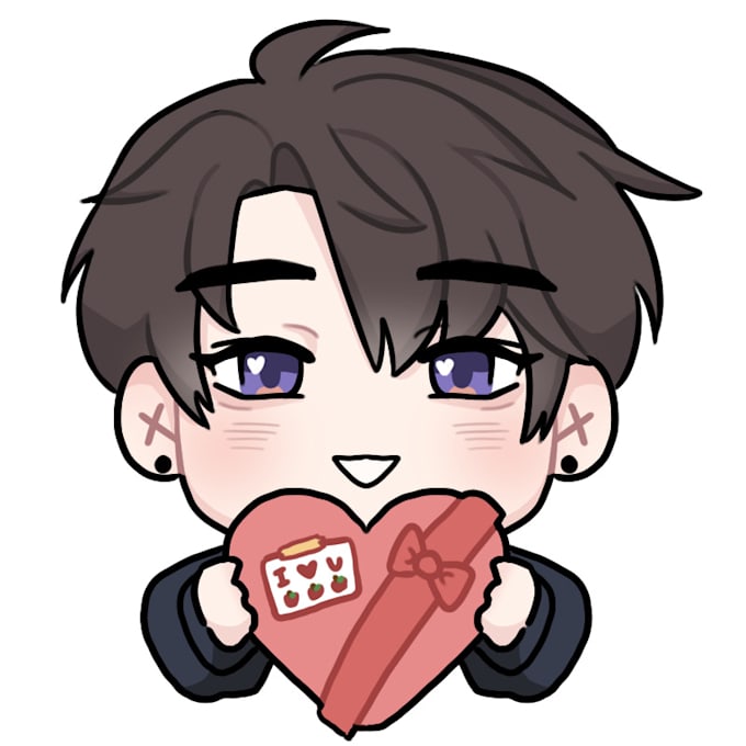 Draw your character in a chibi ych pose by Daopandie | Fiverr