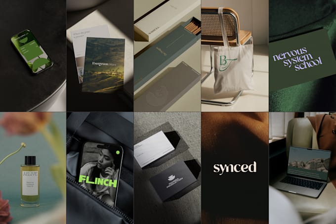 Design a comprehensive brand identity system and logo by Louiseodelberg ...