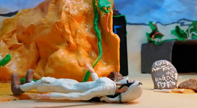 Create claymation stop motion puppet animation video clay character by ...