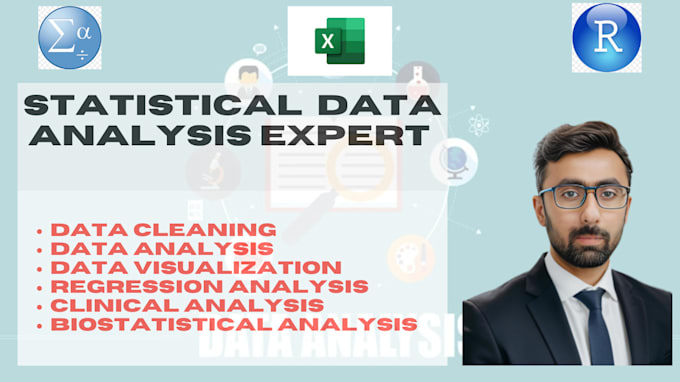 Do data analysis, visualization, reporting using excel, r, spss by Meaneeskhan | Fiverr