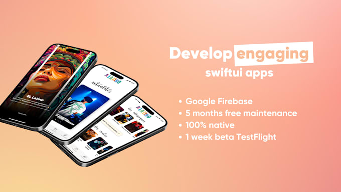 Develop engaging swiftui apps by Simews | Fiverr