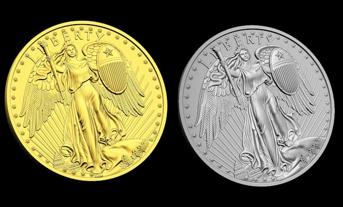 Sculpt 3d bas relief 3d coin model cnc crypto meme coin medallion ...