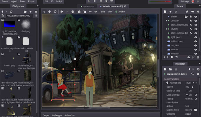 Create full godot game, asset, fps game, simulator game, pixel art game,gdscript by Mujeebsuff ...