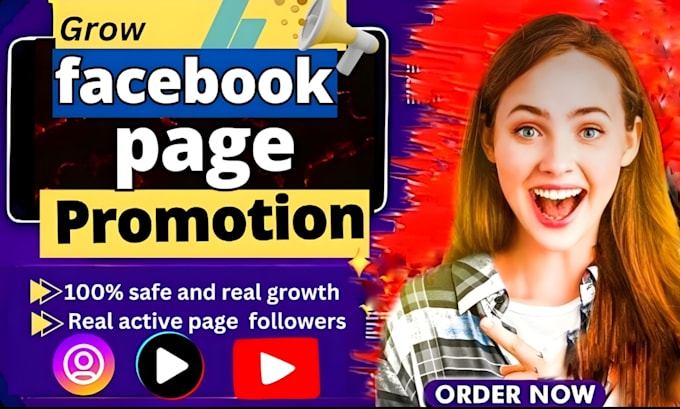Do grow facebook page promotion following fast organically by ...