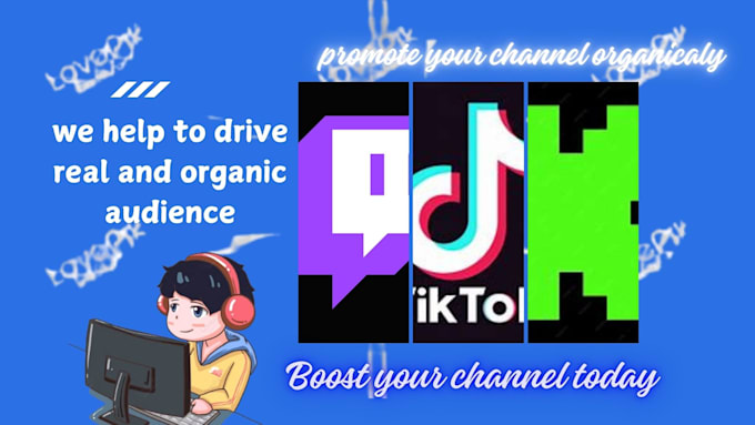 Boost your streams reach with expert twitch and kick promotion by Simon ...