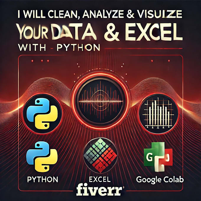 Clean and analyze your data using python and excel by Enzoclayt | Fiverr Clean and analyze your data using python and excel by Enzoclayt | Fiverr