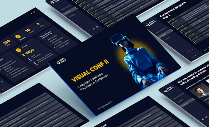 Design a pitch deck presentation in figma by Rustam_momysh | Fiverr