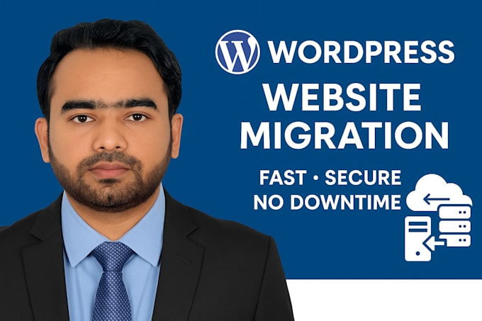 Transfer or migrate your wordpress website to a new host or domain by Areeif | Fiverr