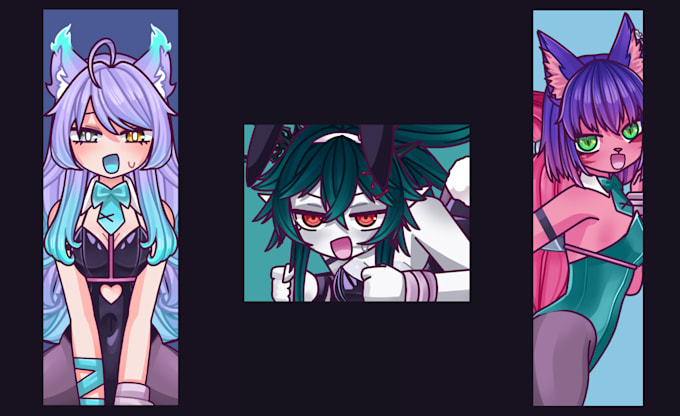 Make 2d anime, 2d meme and rabbit hole animation for your vtuber by ...