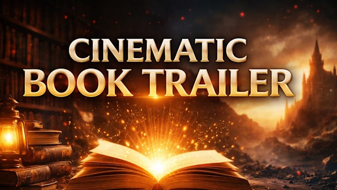 Create a 4k cinematic trailer for your book by Tayyab_editzz | Fiverr