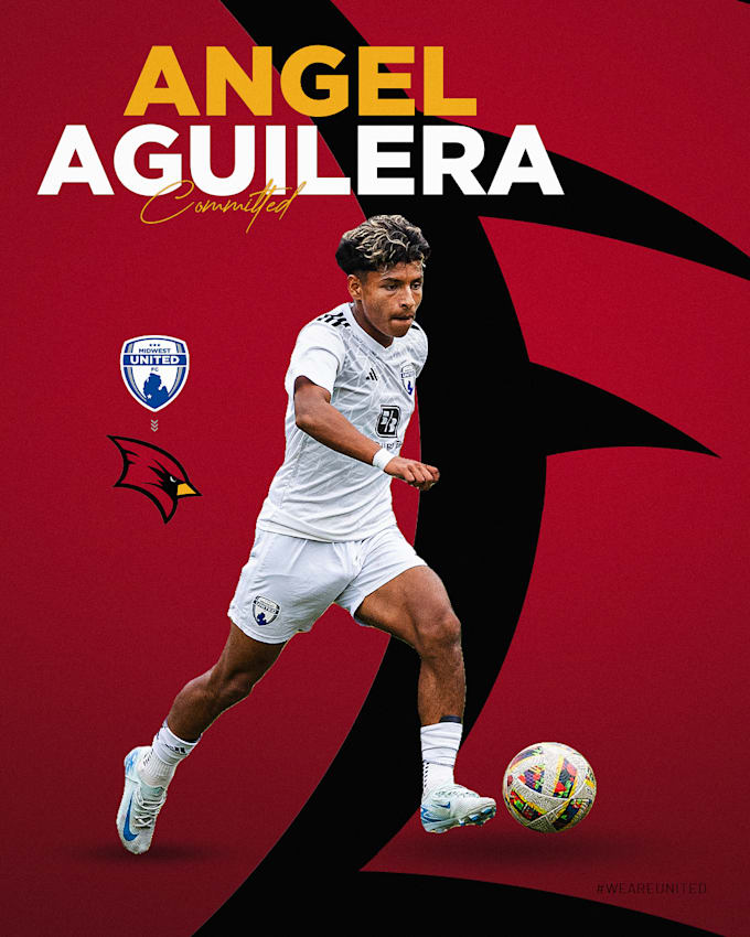 Create a sports college commitment graphic by Johnkopko | Fiverr