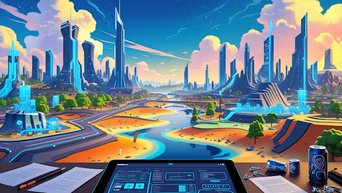 Build immersive realistic or low poly roblox map design by Yarn_barnnie | Fiverr