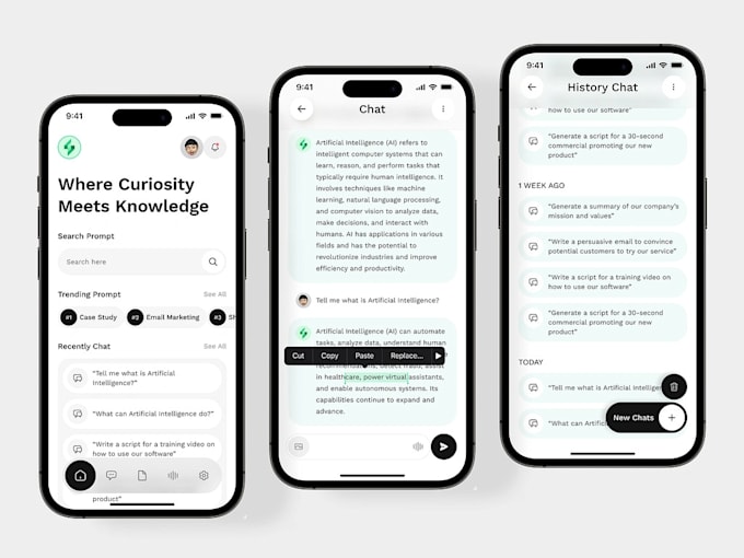 Develop open ai chat bot, ai chat bot app for your business by ...