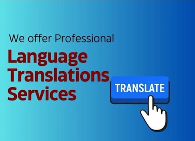 Do translation of foreign languages fast and accurate by Dr_surendera | Fiverr