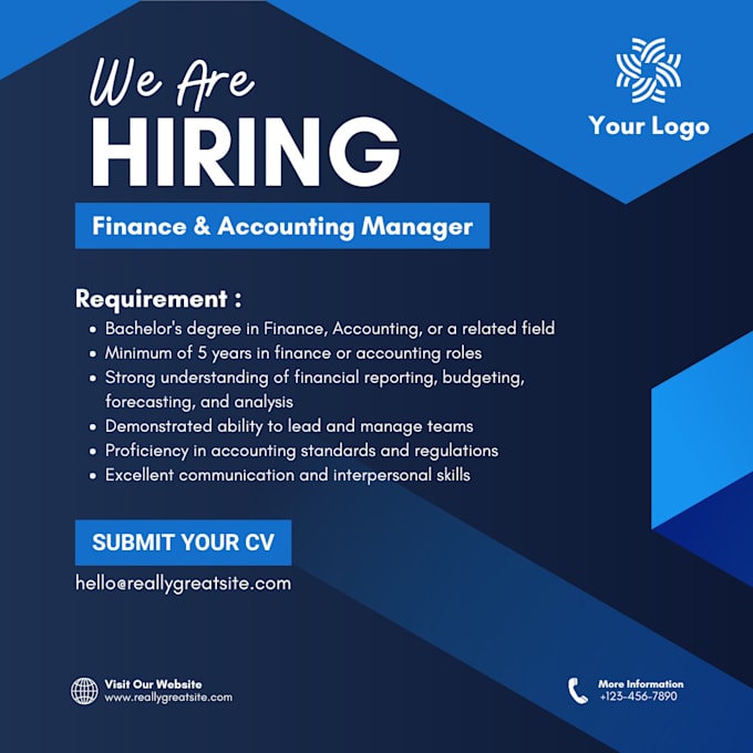 Create job hiring cards for businesses by Umertasawar | Fiverr