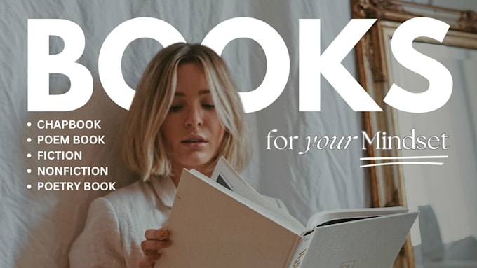 Design format chapbook poem book fiction nonfiction formatting by ...