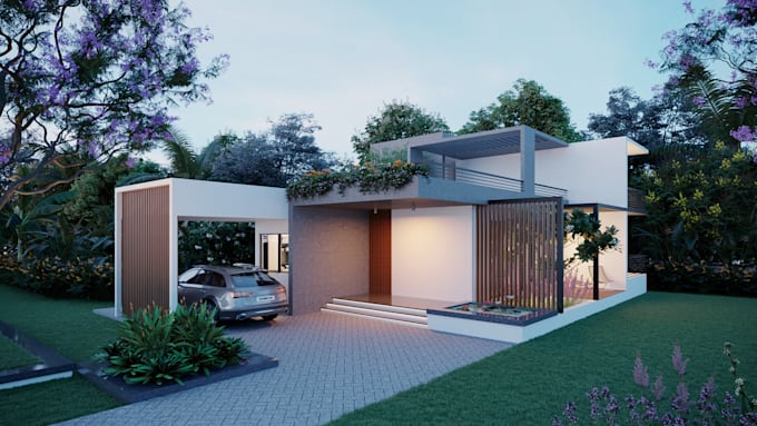 Create realistic architectural renders for your projects by Shraddhak2812 | Fiverr