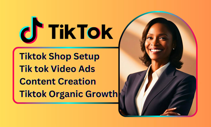 Set up your tik tok video ads agency content creator account manager tiktok by Iamfreyalina | Fiverr