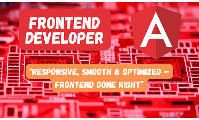 Develop and fix angular web app as a frontend web developer by Mustafa ...