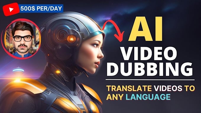 Ai dub, voiceover, translate your video to spanish germany any language ...