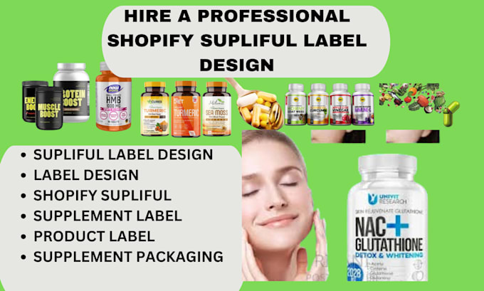 Do label design supliful label design supplement packaging product ...