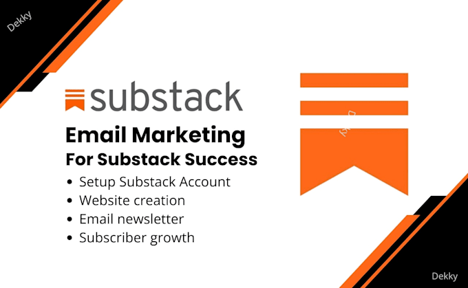 Setup substack account substack post substack email newsletter template ...
