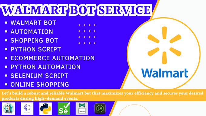 Do walmart bot auto purchased bot auto shopping bot, bot script, auto ...