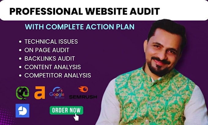 Provide website technical seo audit report and plan to fix errors by Abdurrehman9115 | Fiverr