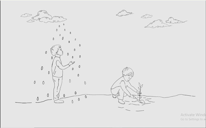 Create 2d line art, minimalist animation, 2d animation by Le_mine | Fiverr