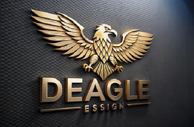 Design a majestic eagle, falcon, owl, hawk, sparrow, parrot, raven logo ...