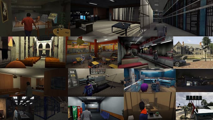 Fivem mlo, redm map, gta v maps and interior design, fivem ymap by ...