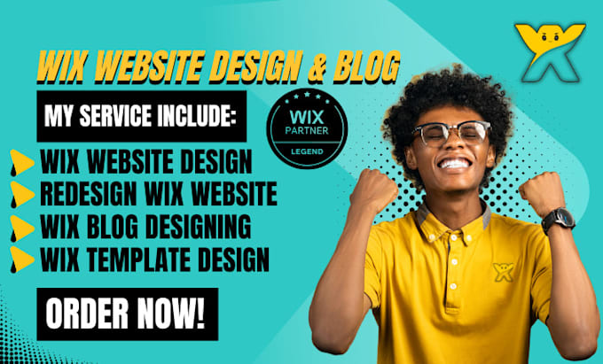 Redesign wix blog website, fix wix website issue blog, edit fix wix ...
