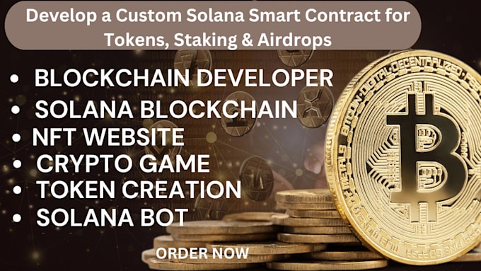 Develop solana nft minting smart contract by Williams_smit71 | Fiverr