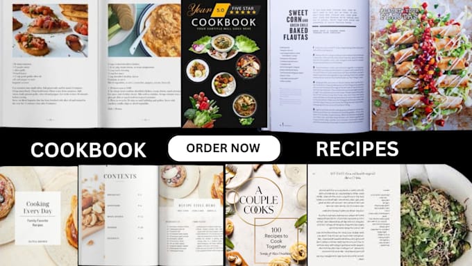 Editable canva cookbook design cookbook cover amazon kdp upload a plus content by Angela ...