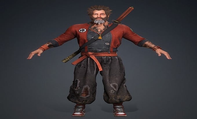 Create 3d Game Character 3d Game Model 3d Game Assets 3d Character