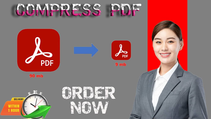 Compress pdf and convert pdf to word by Aqsaaiimaging | Fiverr