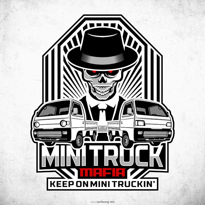 Design awesome mini truck mafia logo by Beverly_gleason | Fiverr