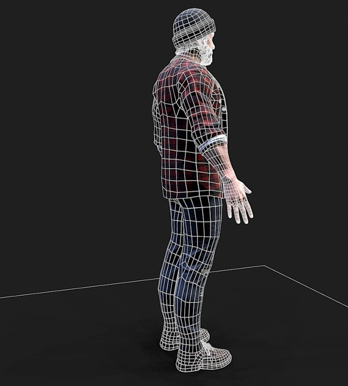 Make second life model, second life character mesh with 3d rigging and animation by Returnedsaga ...