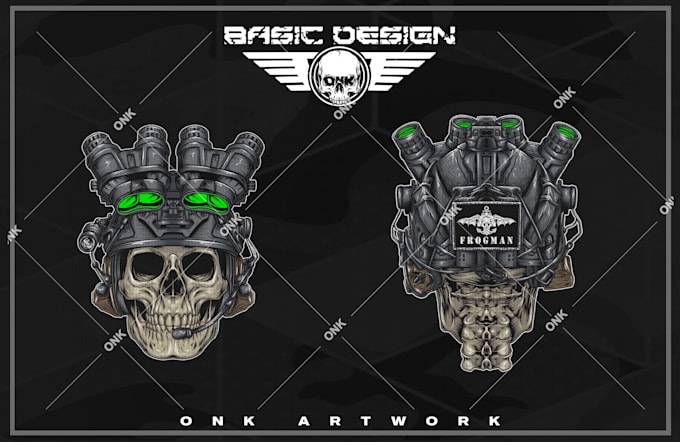 Create tactical artwork for clothing by Onk_artwork | Fiverr