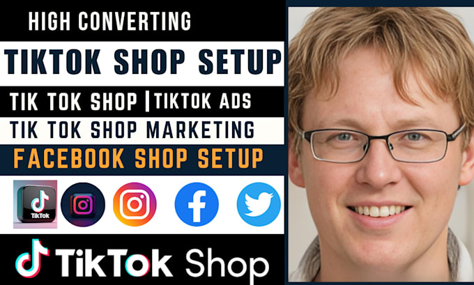 Setup tiktok shop tik tok shop facebook shop tiktok ads shopify ...