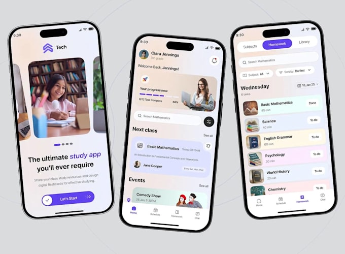 Build school management app, school bus app with gps tracking ...