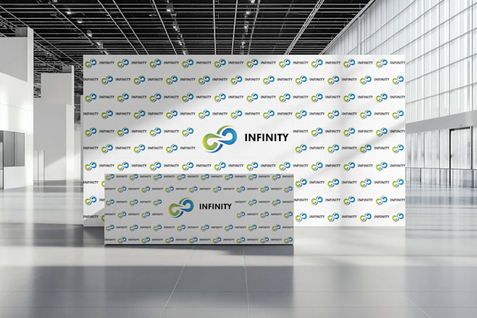 Design a backdrop or step and repeat logo by Razaullahmemon2 | Fiverr