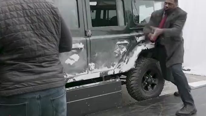 Visual effect vfx animation destruction fx dust fx explosion with ...