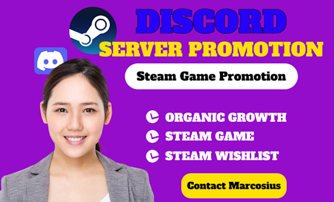 Discord steam server promotion for developing steam game, discord ...