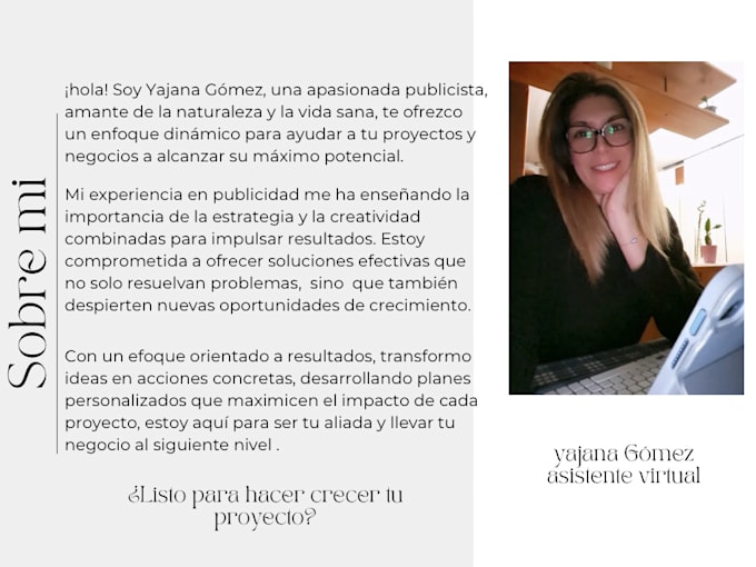 Asistente virtual profesional para empresas y emprendedores by Yajana ...