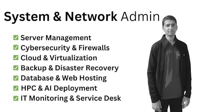 System and network administration server management by Atifbashir761 ...