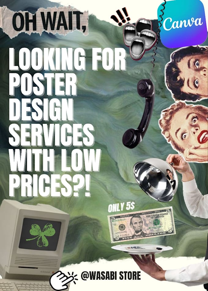 Design a unique poster for you with canva by Thalia_yasmine | Fiverr