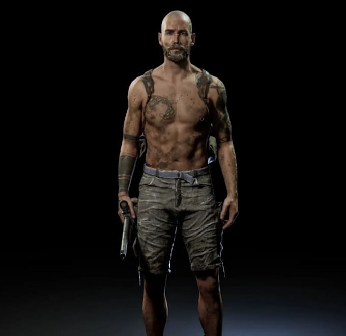 Realistic metahuman, game character, stylized 3dhuman model, metahuman ...