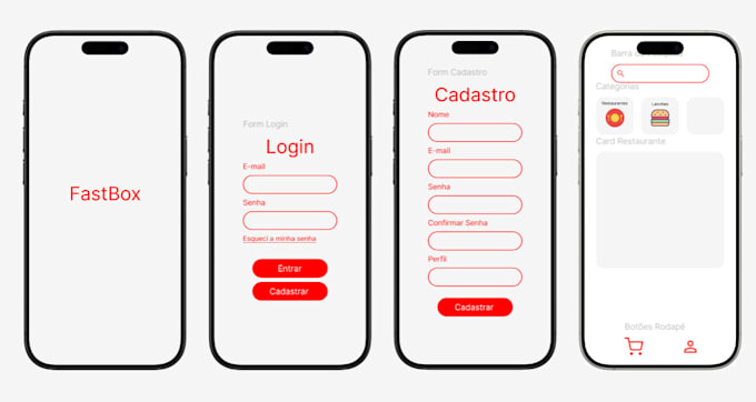Design a modern and interactive mobile app prototype using figma by ...