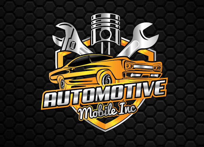 Design mechanical, workshop automotive garage car wash logo by Jakobe ...